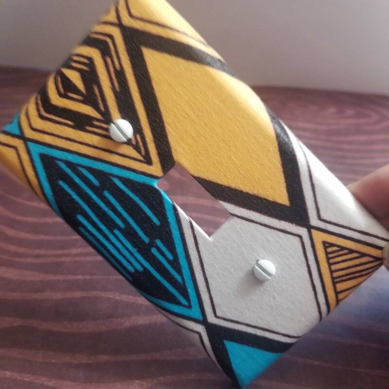 African Inspired Light Switch Cover Ethnic Home Decor | Etsy