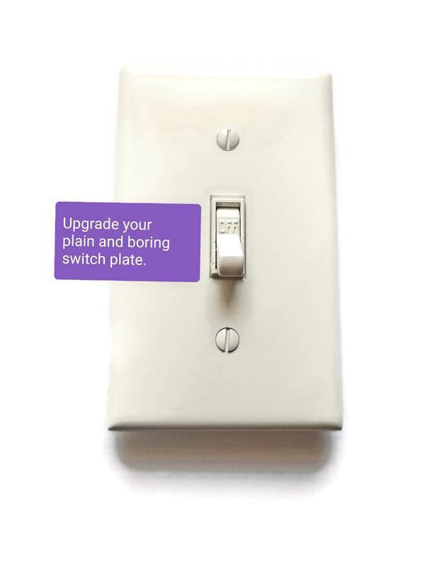 African Ethnic Design Light Switch Cover Bold Abstact Home - Etsy