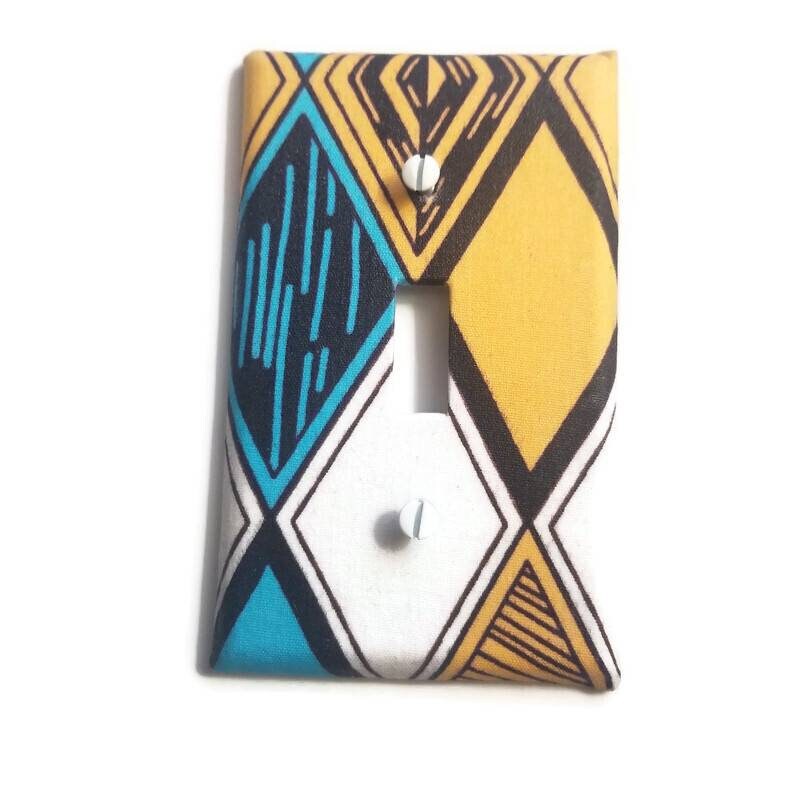 African Inspired Light Switch Cover Ethnic Home Decor | Etsy