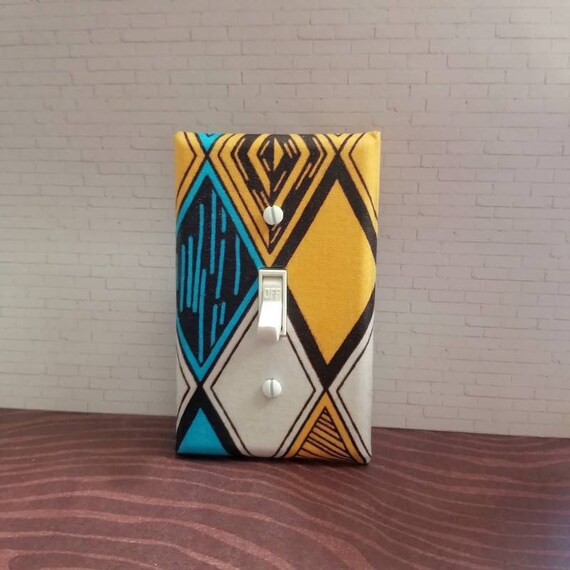 African Inspired Light Switch Cover Ethnic Home Decor | Etsy