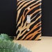 Animal Print Decor Light Switch Cover, Tiger Print, Tiger Stripe ...