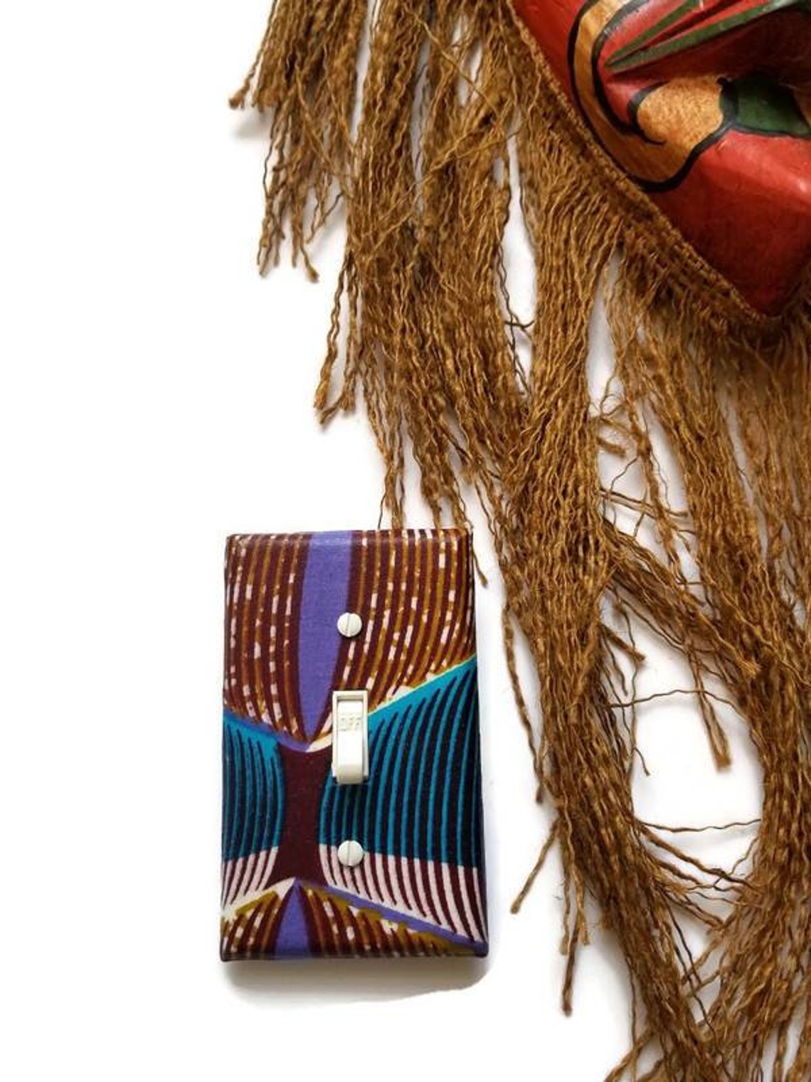 African Inspired, Ethnic, Abstract Light Switch Cover by Urbanswazi - Etsy