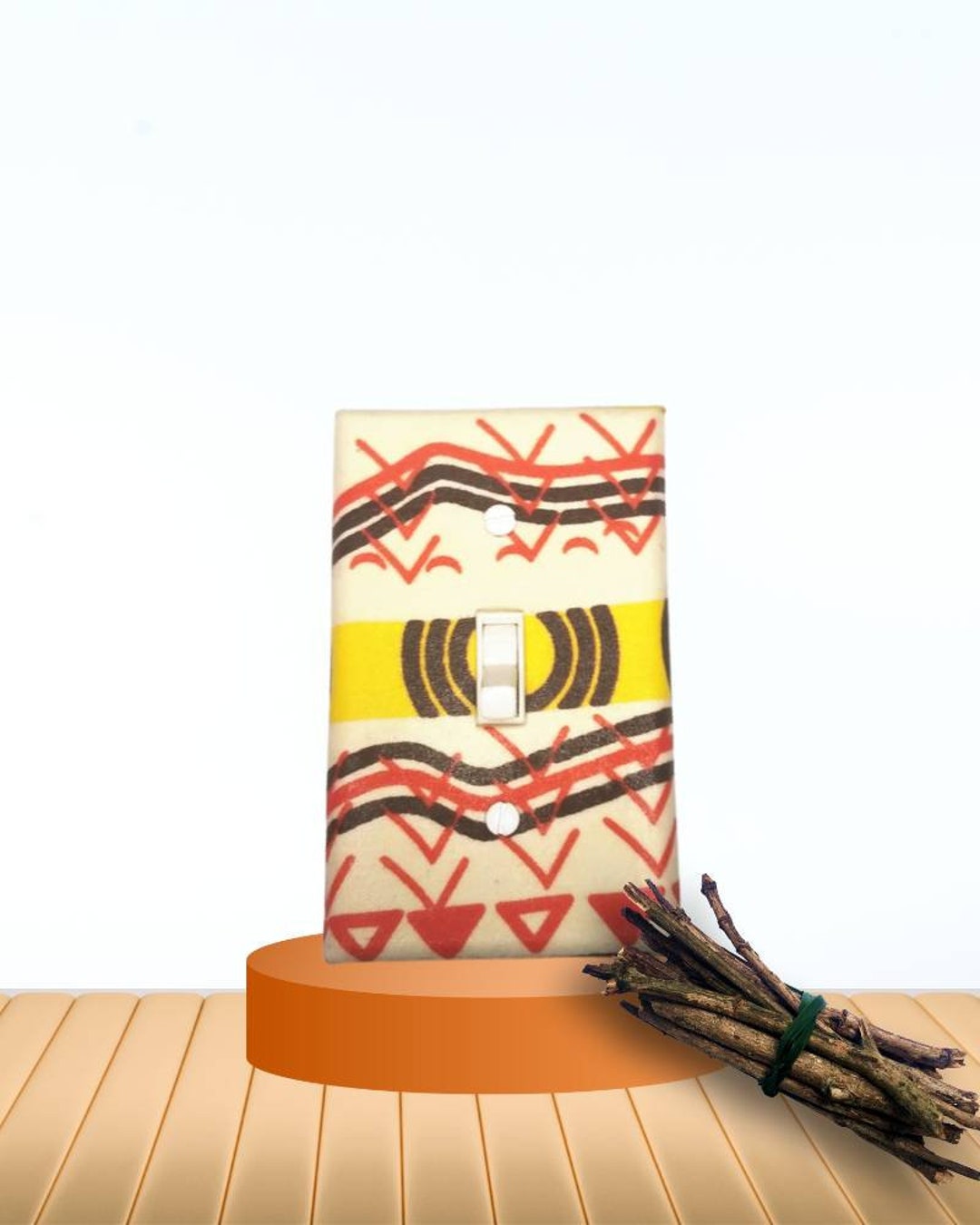 African Tribal Light Switch Cover Wall Decor by Urban Swazi - Etsy