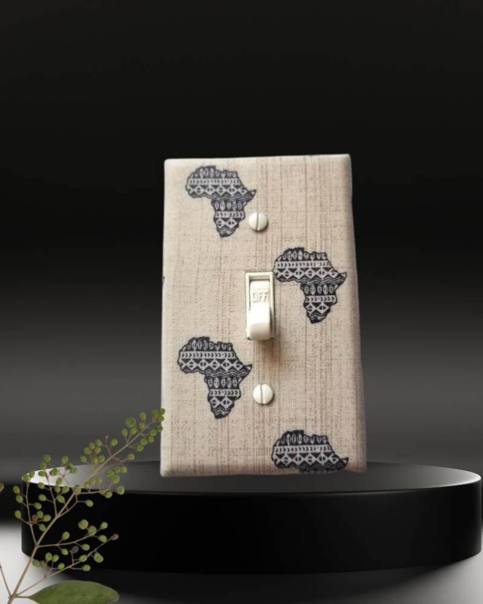 African Home Decor / African Wall Art / Light Switch Cover / African ...