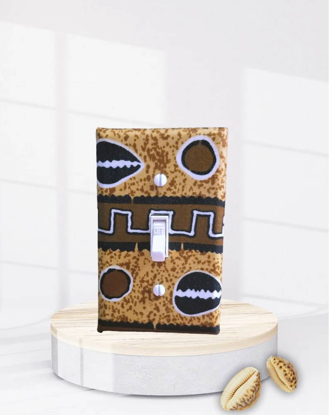 Tribal Decor, African Inspired, Earth Tone Light Switch Cover for ...