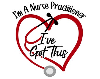 Nurse Practitioner Car Decals - Etsy