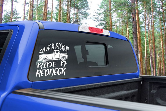 Redneck Truck Stickers