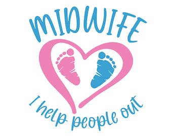Midwife Decal - Etsy
