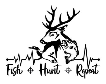 Hunting And Fishing Decals