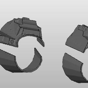 Boba Style Gauntlets From Pepakura Files - Etsy