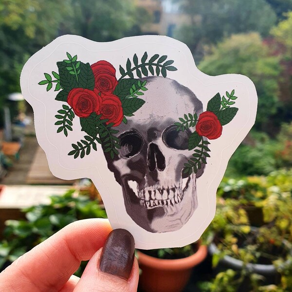 Skull and Bullet - Etsy