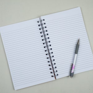 Prairie Smoke Flower Journal Notebook With Pockets, Blank Prairie ...