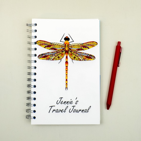 Dragonfly Journal - Etsy