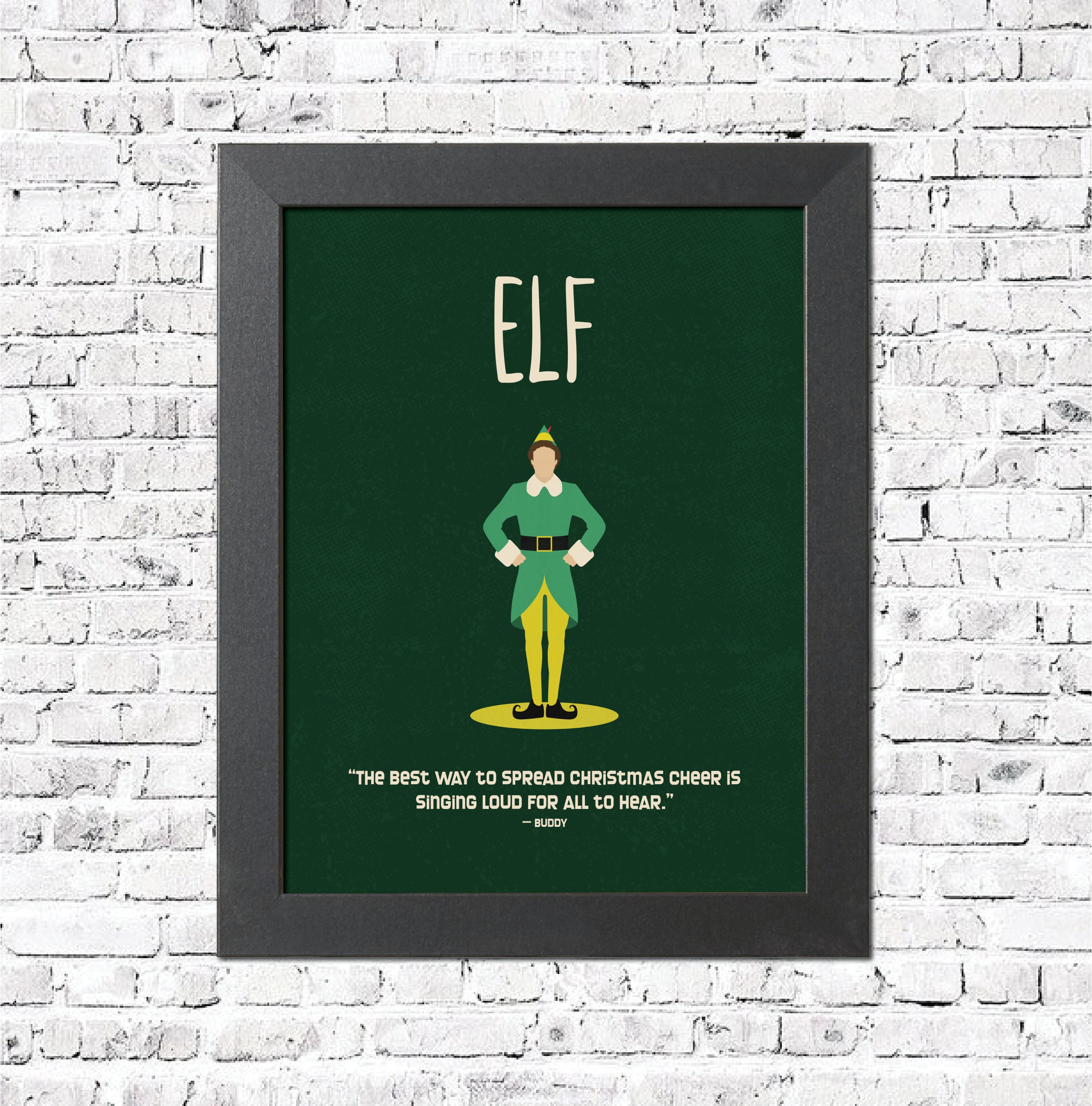 Buddy The Elf Movie Poster