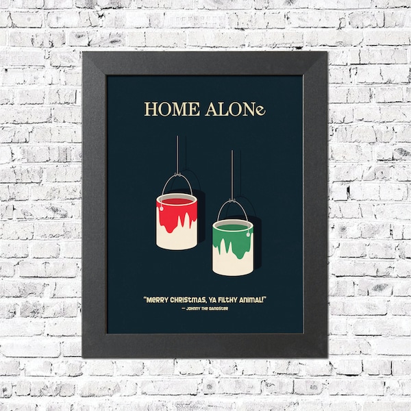 Home Alone Movie Wall Art - Etsy