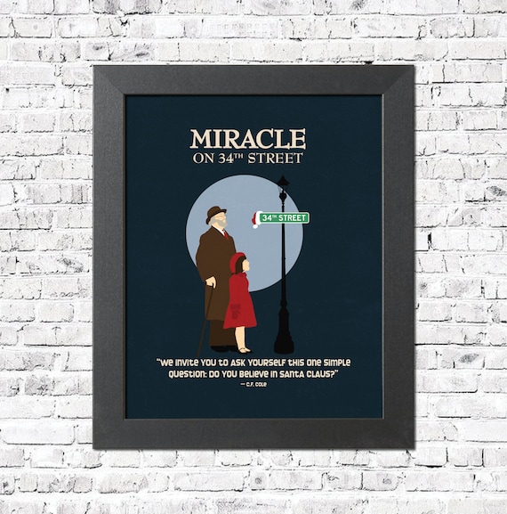 Miracle On 34th Street Movie Poster