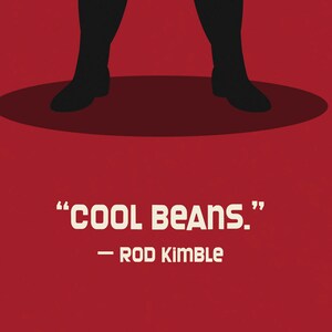 Hot Rod Movie Poster – Minimalist Print Featuring Rod Kimble (andy ...