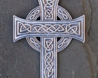 Pewter wall cross | Etsy
