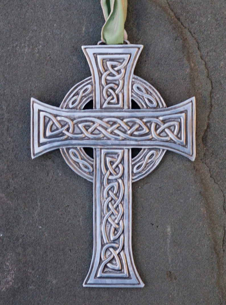 Celtic Cross Pewter Wall Plaque, 4" X 6", Cynthia Webb Designs ...