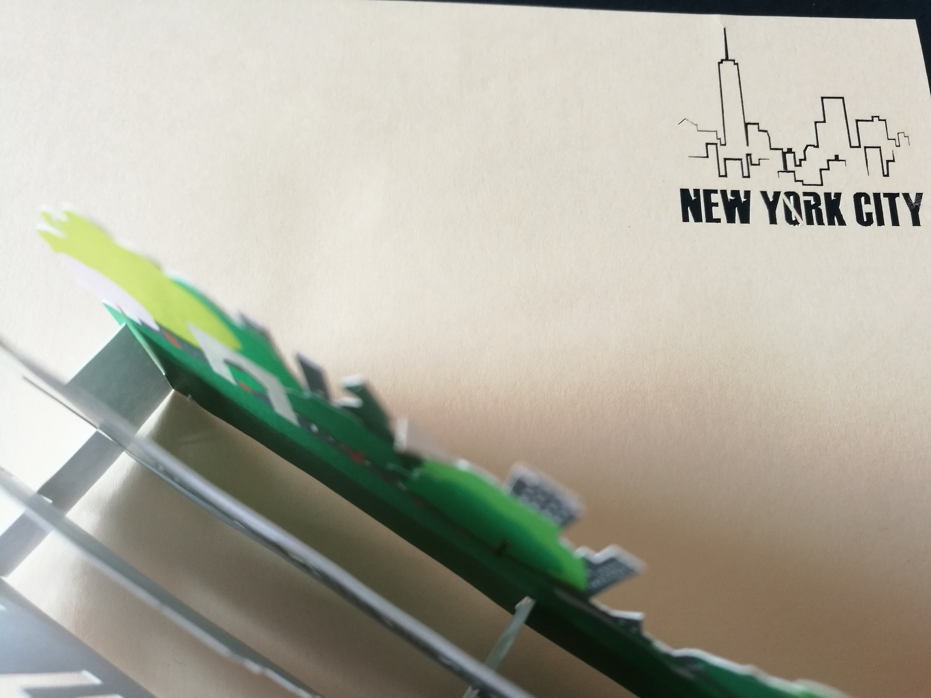 New York Pop up Card - Etsy