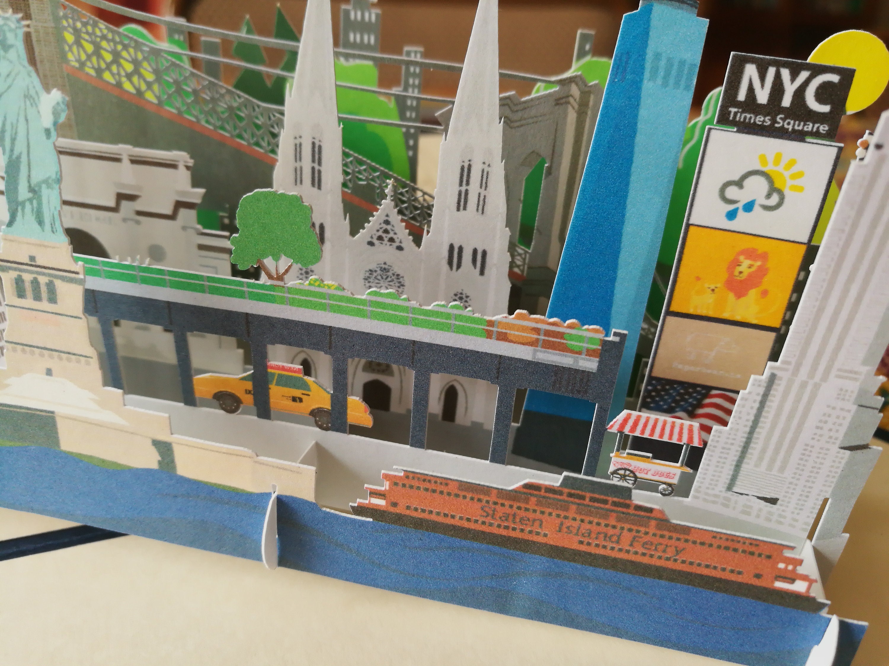 New York Pop up Card - Etsy