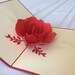 ROSE Pop-up Card - Etsy
