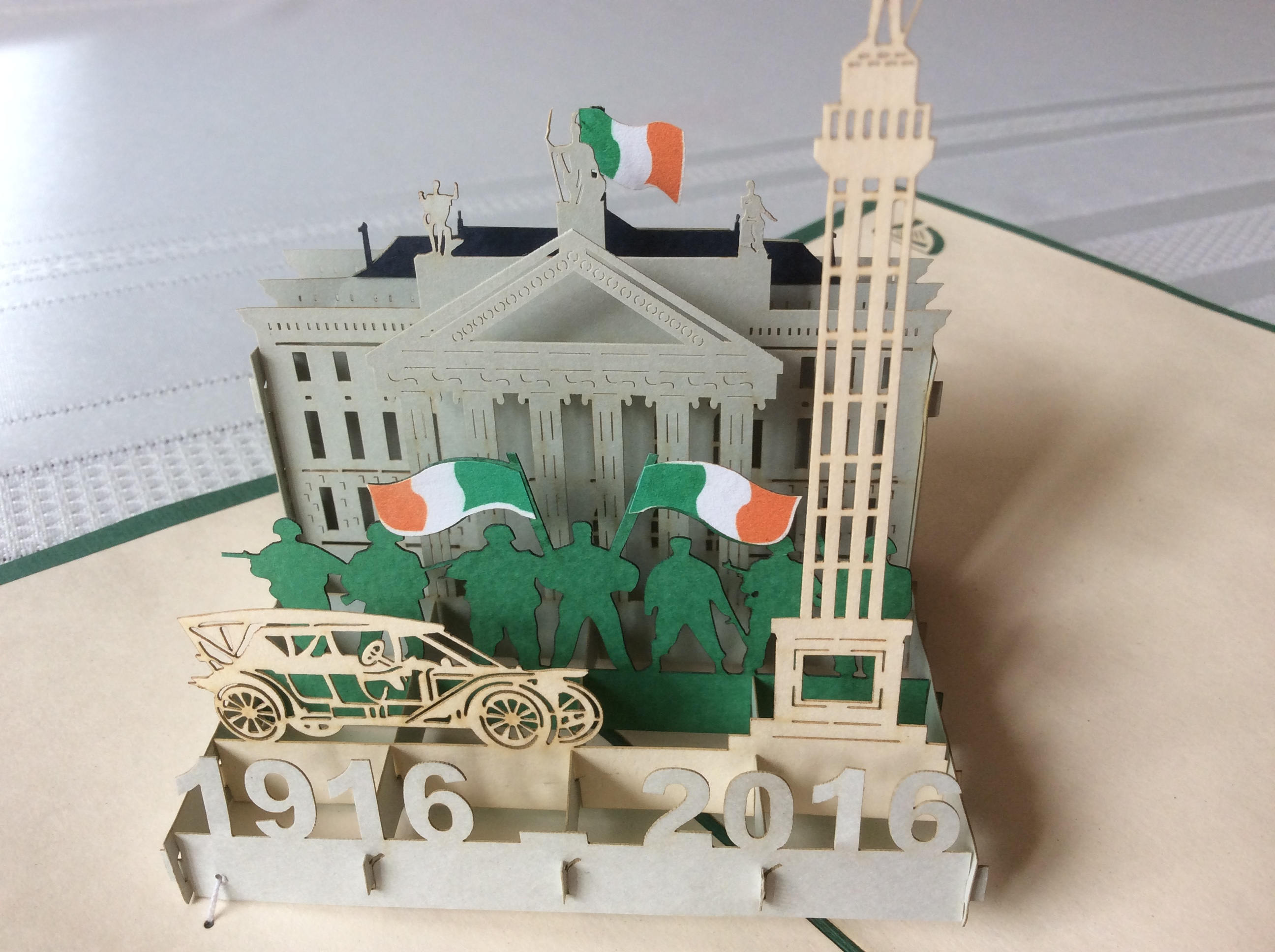 GPO CENTENARY Pop up Card - Etsy Sweden