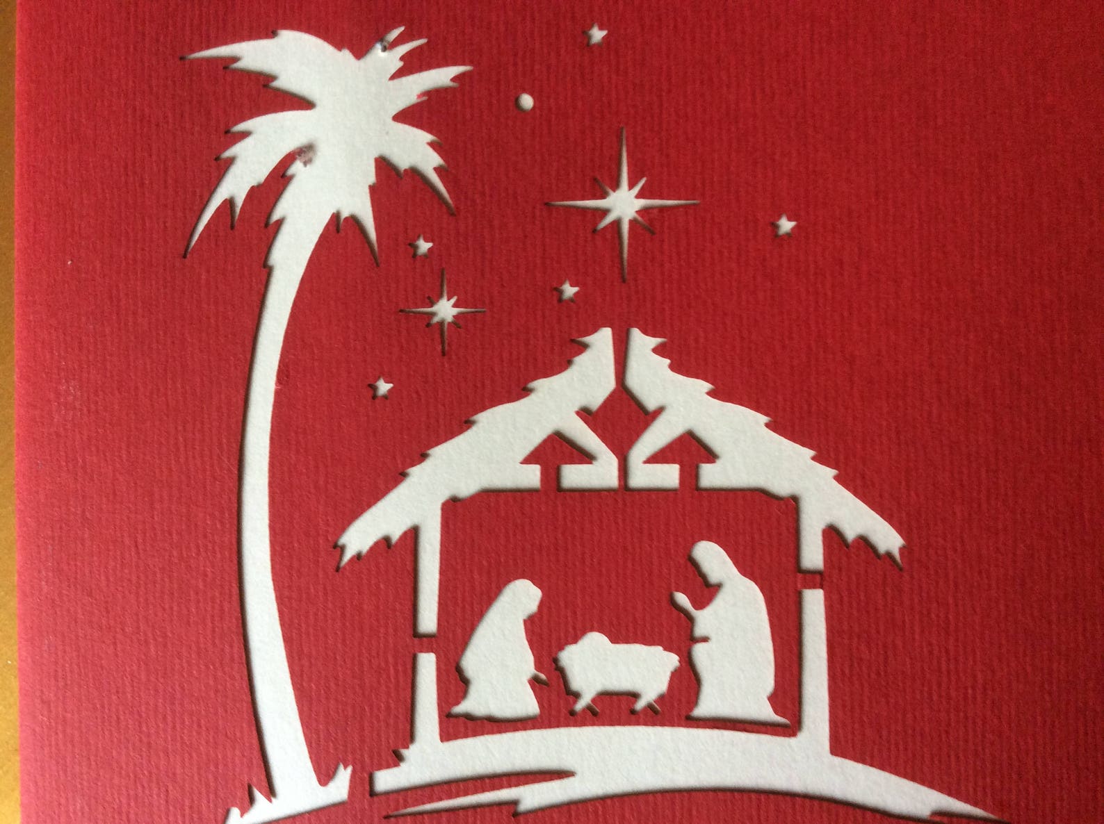 CHRISTMAS CRIB Pop up Card - Etsy
