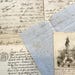 Antique French Handwritten Papers, 1880s to Early 1900s, Authentic ...