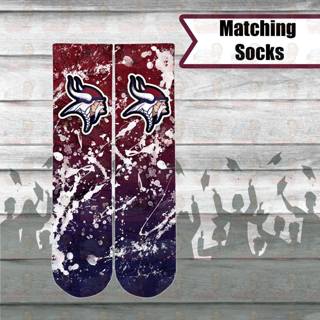 Grad Splash Socks | Rockin' Vinyl Creations - Etsy