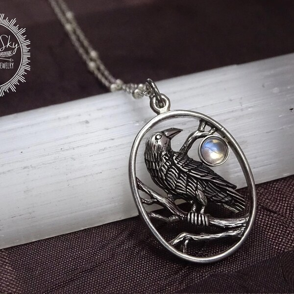 Raven Necklace - Etsy