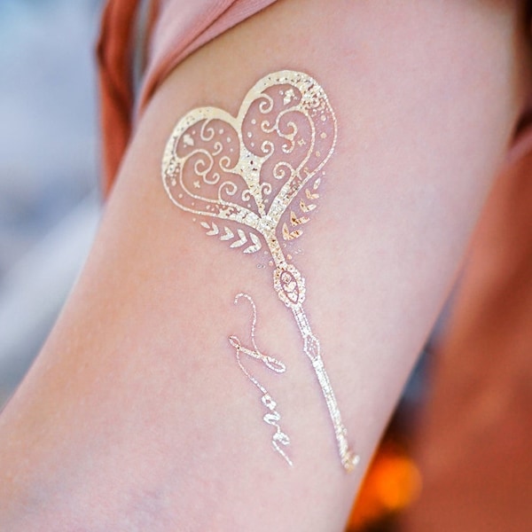 Key Tattoo - Etsy