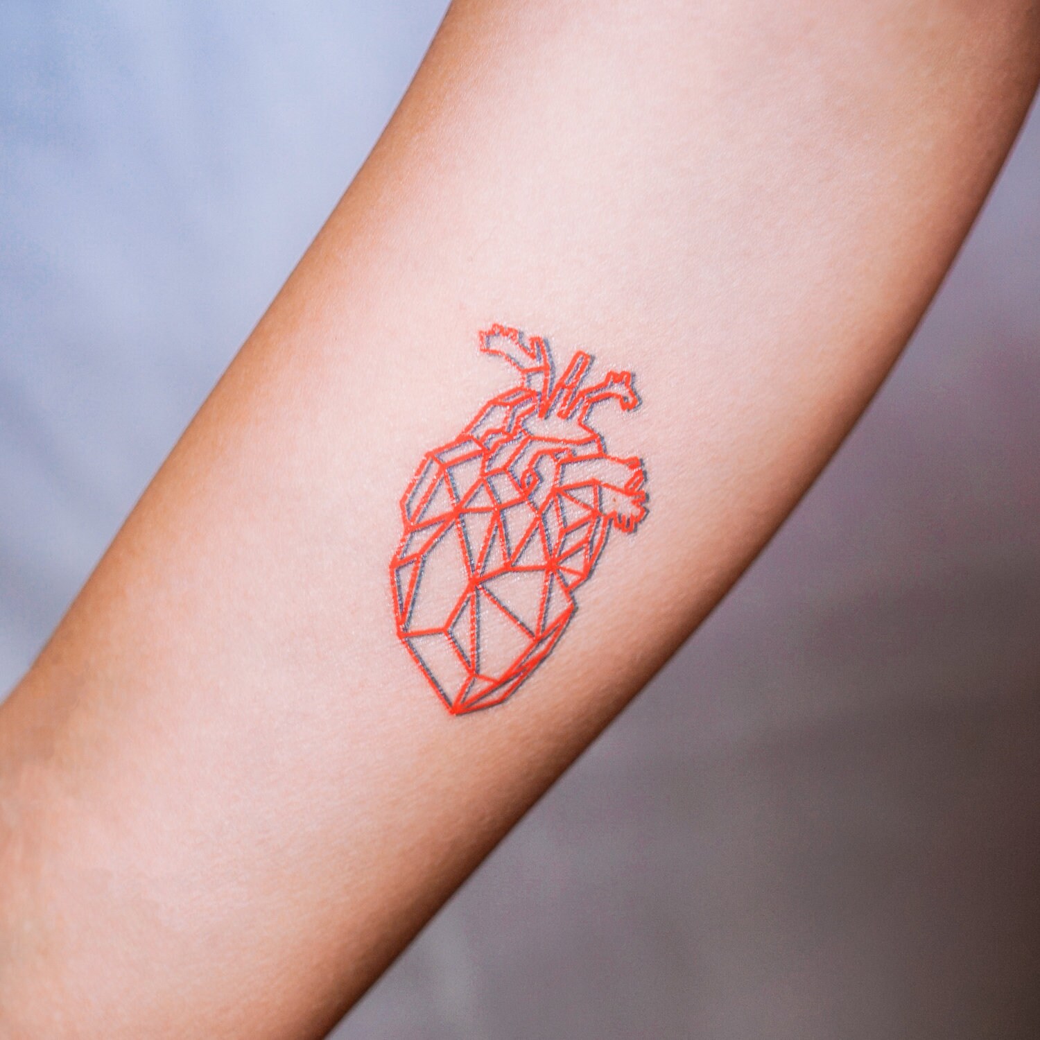 Real Heart Tattoo