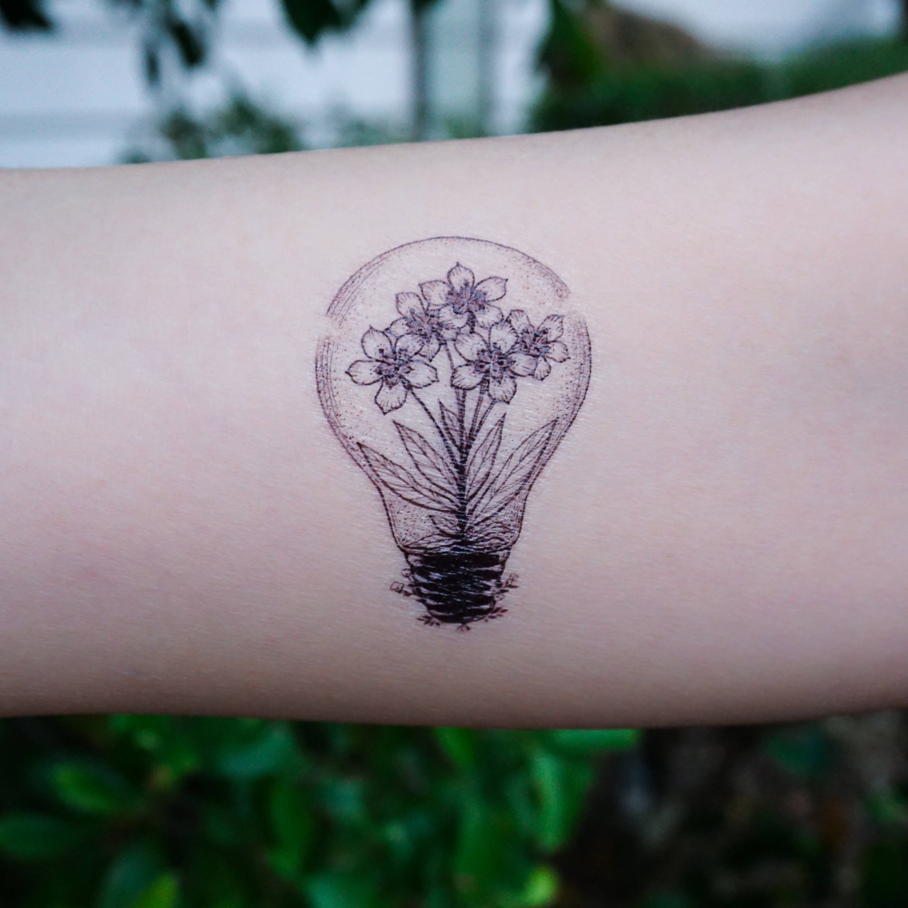 Light Flower Tattoos