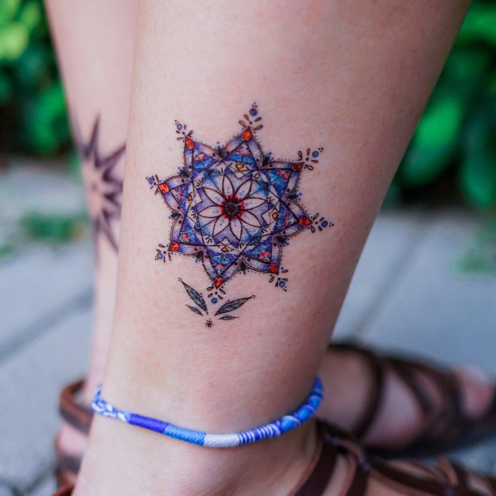 Bohemian Tattoo Moon Tattoo Blue Tattoos Star Tattoo Galaxy | Etsy