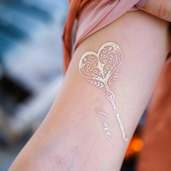 Gold Metallic Tattoo Ink