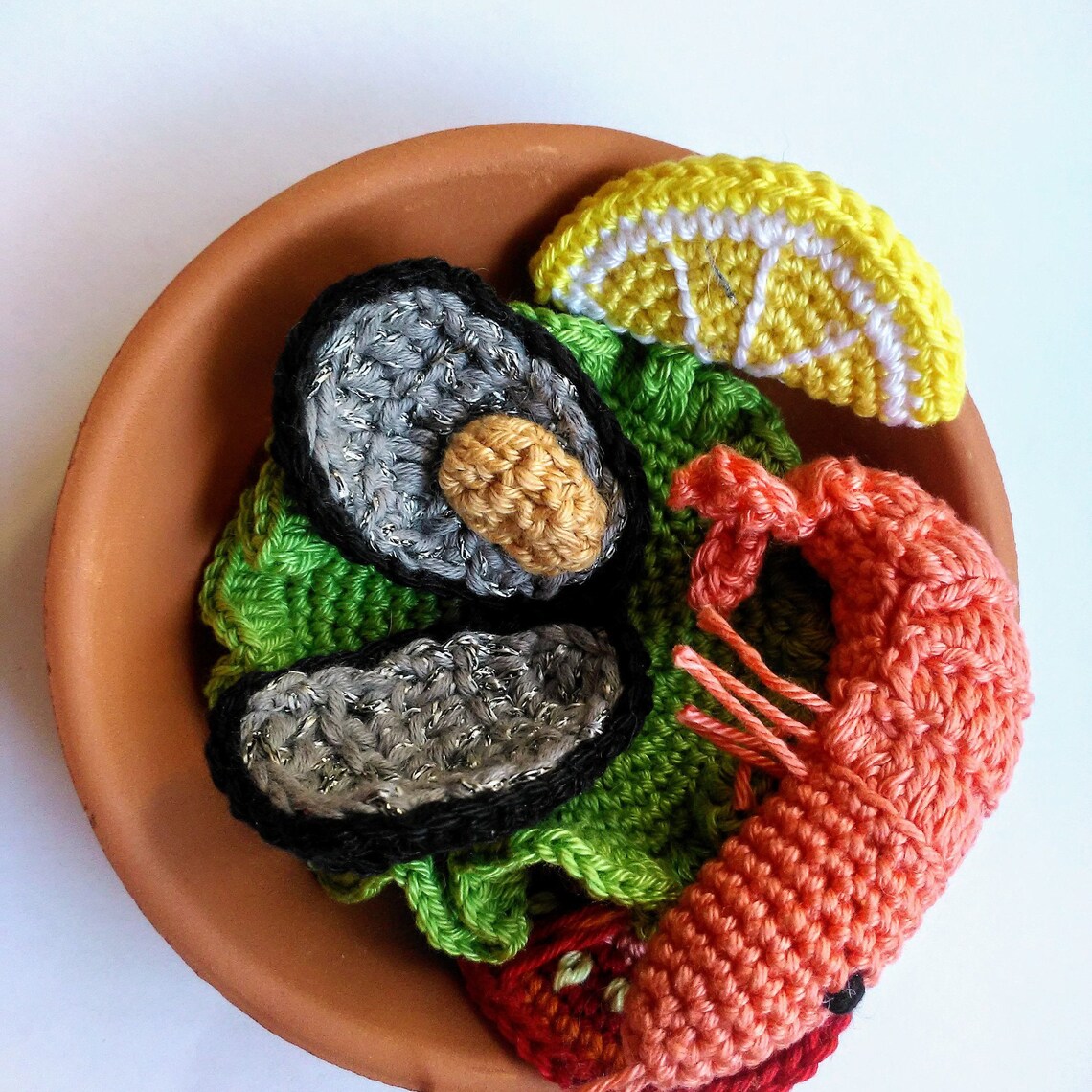 Crochet Mussel1 pcs Crochet Seafood Crochet Play Food | Etsy