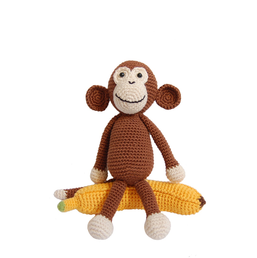 Crochet Monkey-crochet Monkey Toy, Crochet Monkey Amigurumi - Etsy