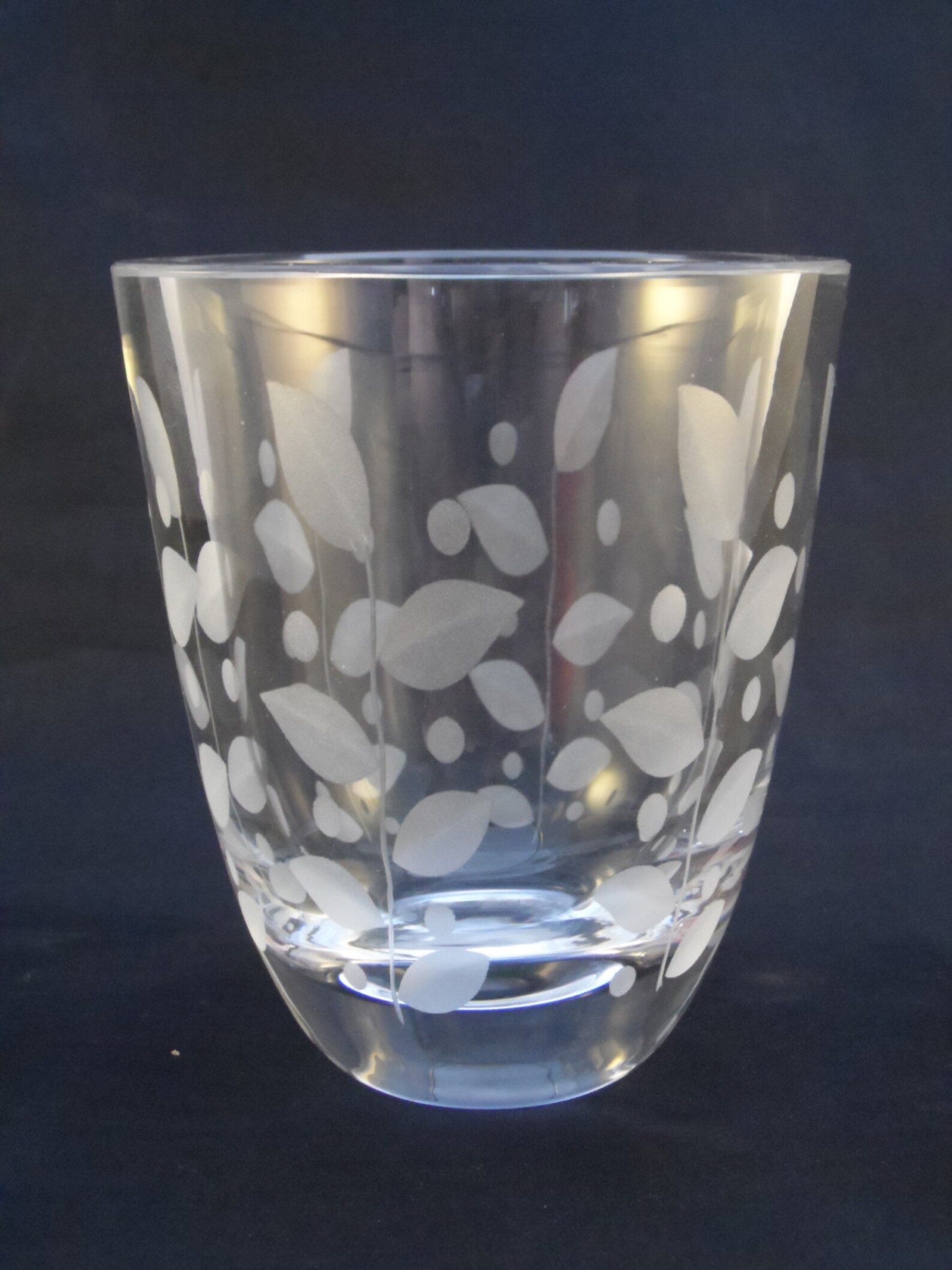 Orrefors Leaf Pattern Vase Pattern No. 2526/3 - Etsy UK