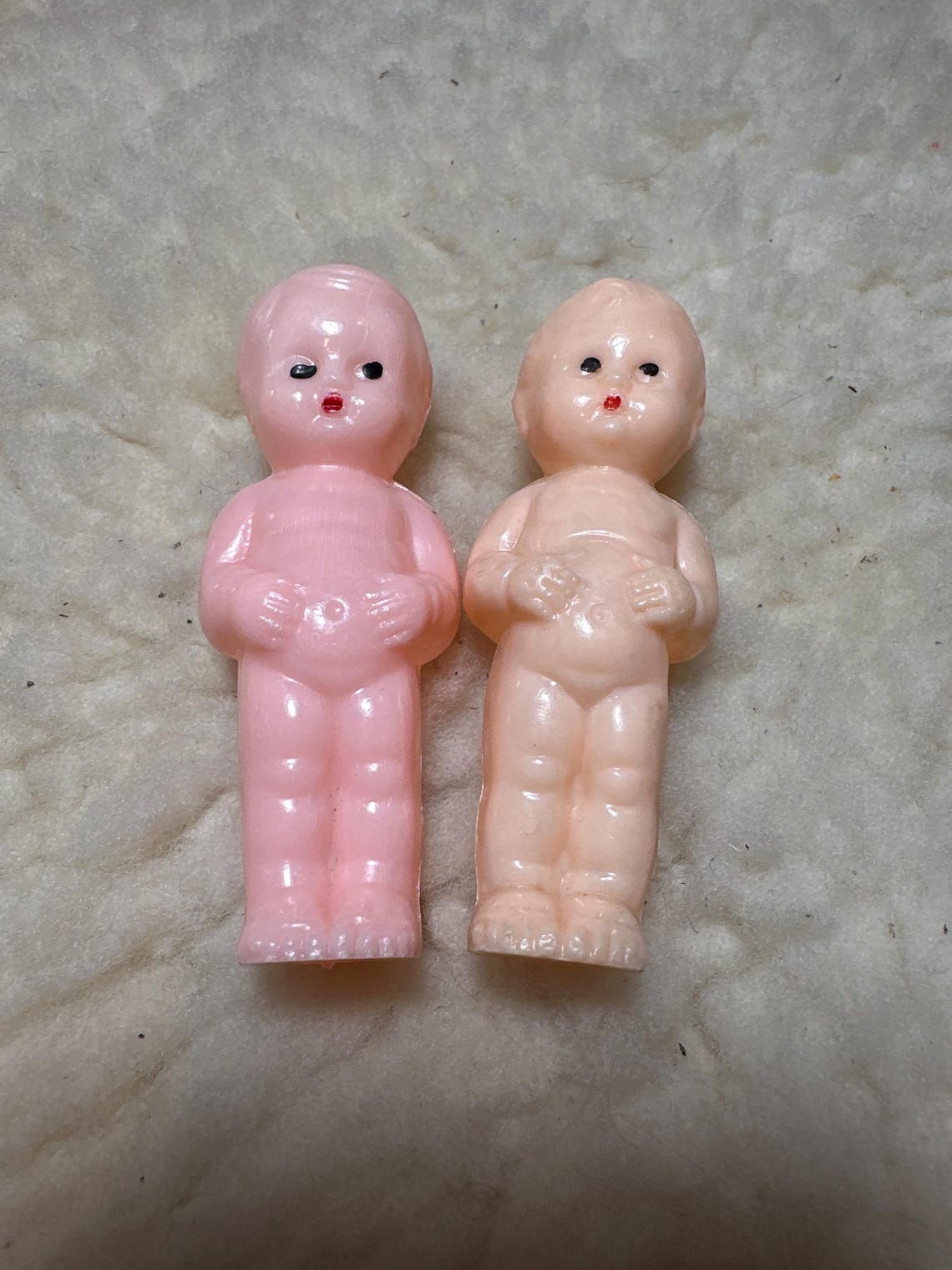 Two Plastic Vintage Kewpie Plastic Dolls 3” - Etsy