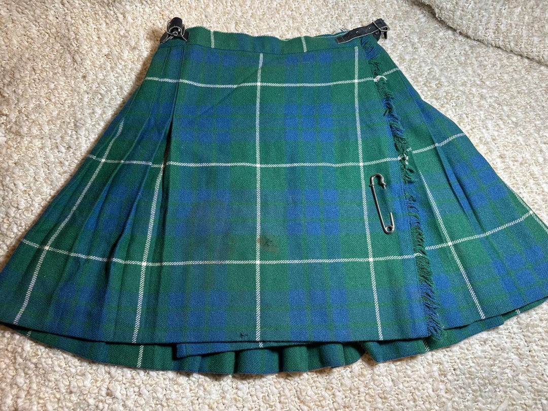 Vintage Laird Portch of Scotland Wool Green Vintage Plaid Women’s - Etsy