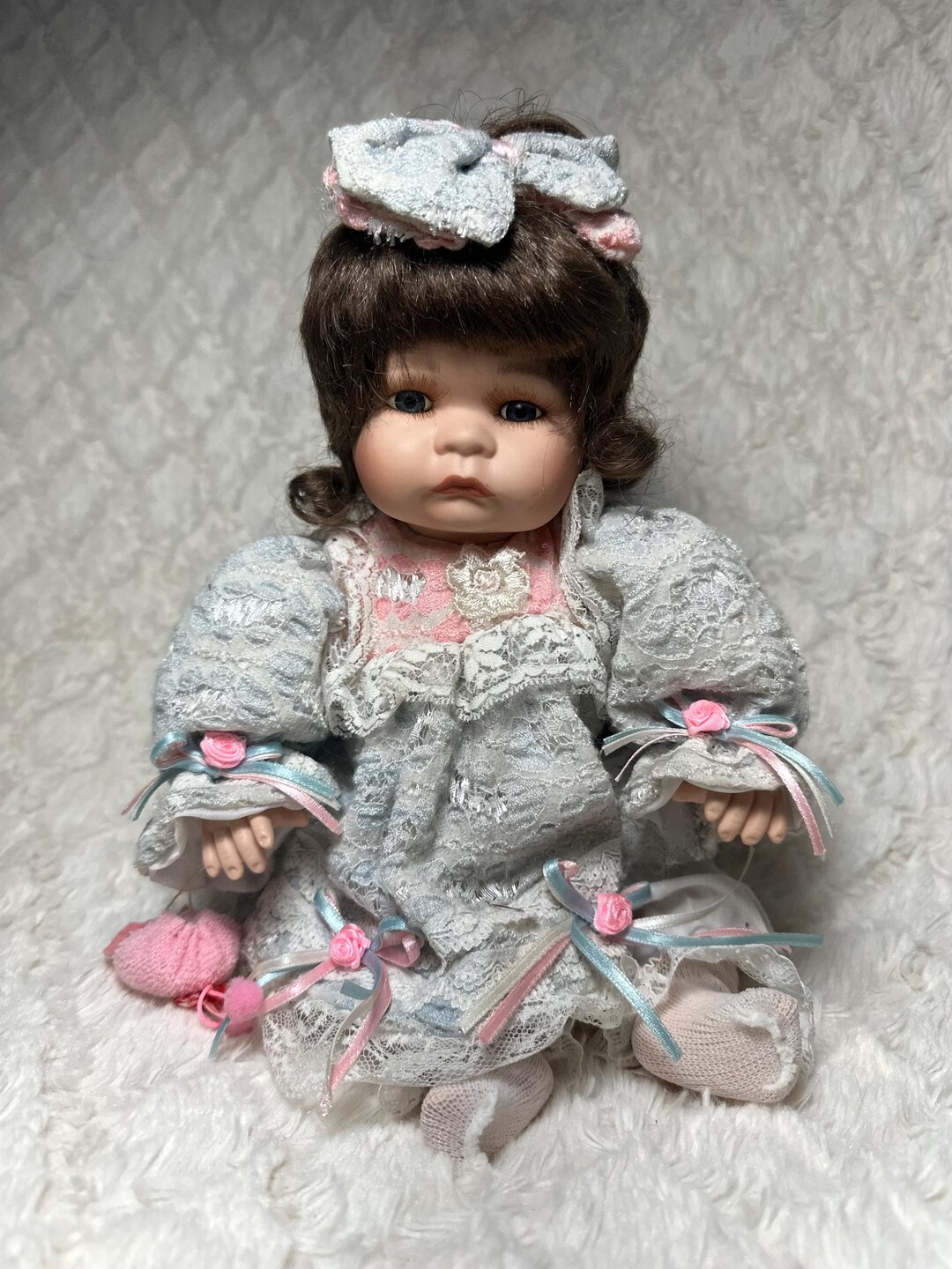 Amanda by Timeless Treasures Porcelain Doll - Etsy