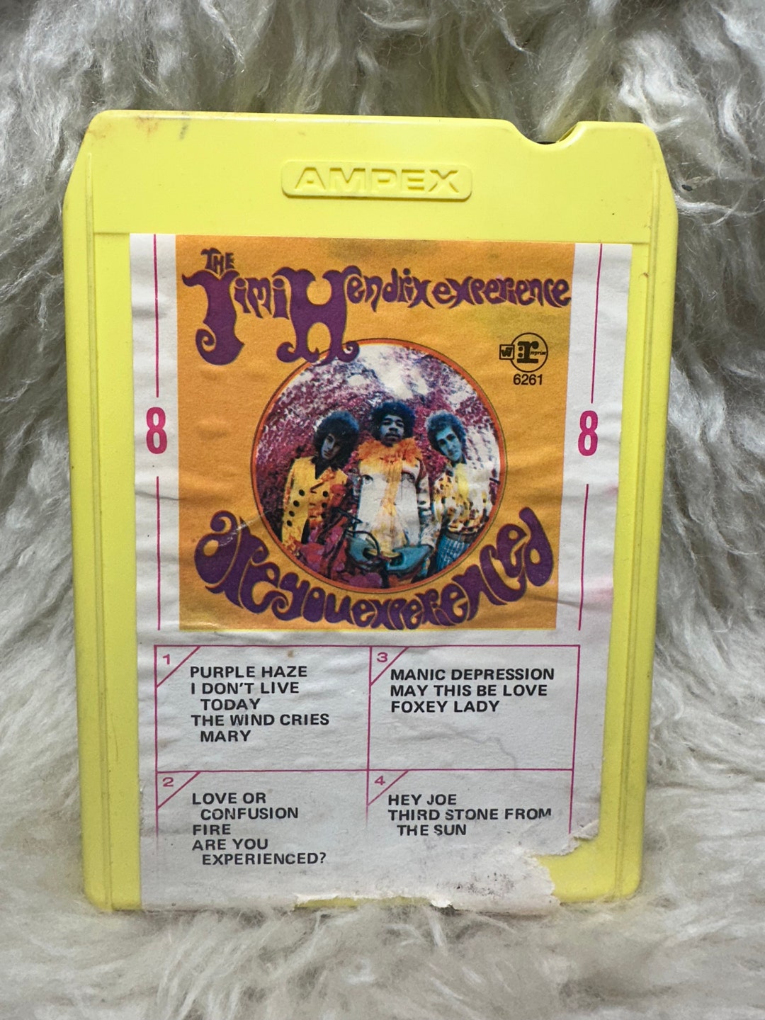 The Jimi Hendrix Experience Ampex 8 Track Cassette - Etsy
