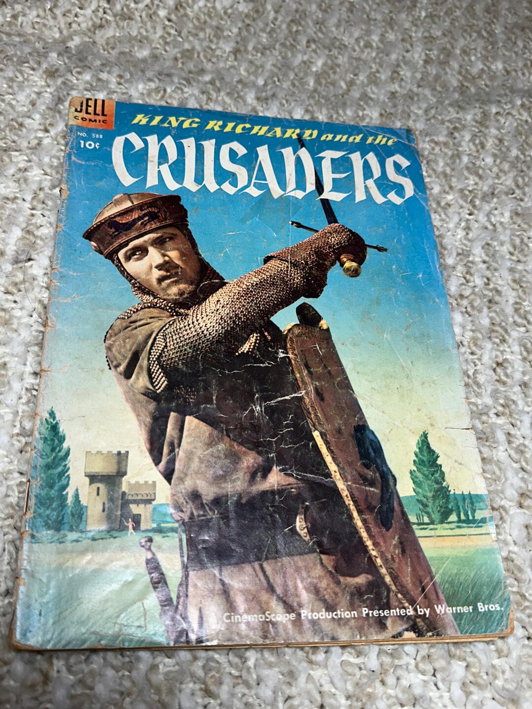 Dell Comic King Richard and the Crusaders No. 588 Vintage Comic - Etsy