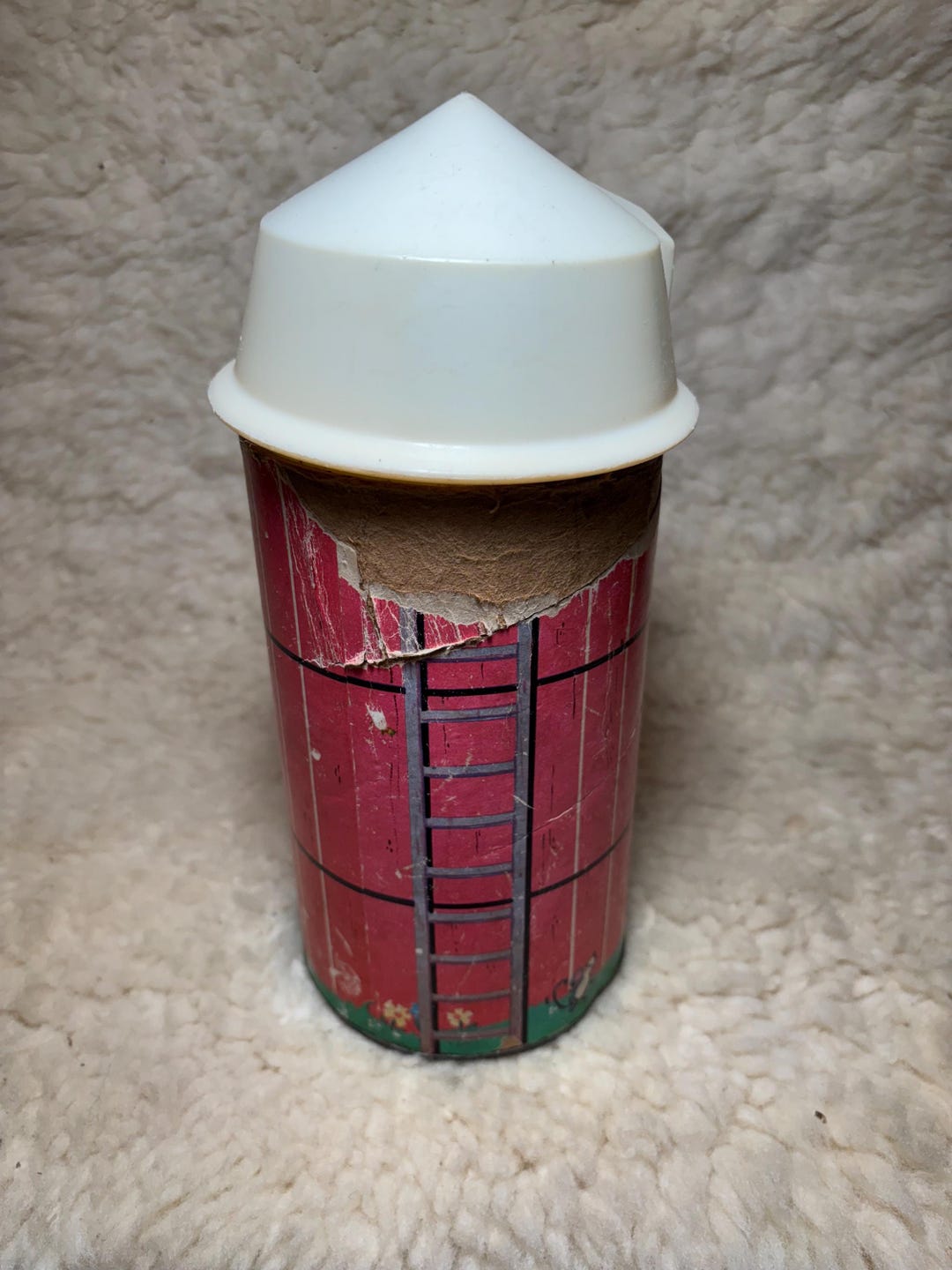 Vintage Fisher Price Toy Silo With Top - Etsy