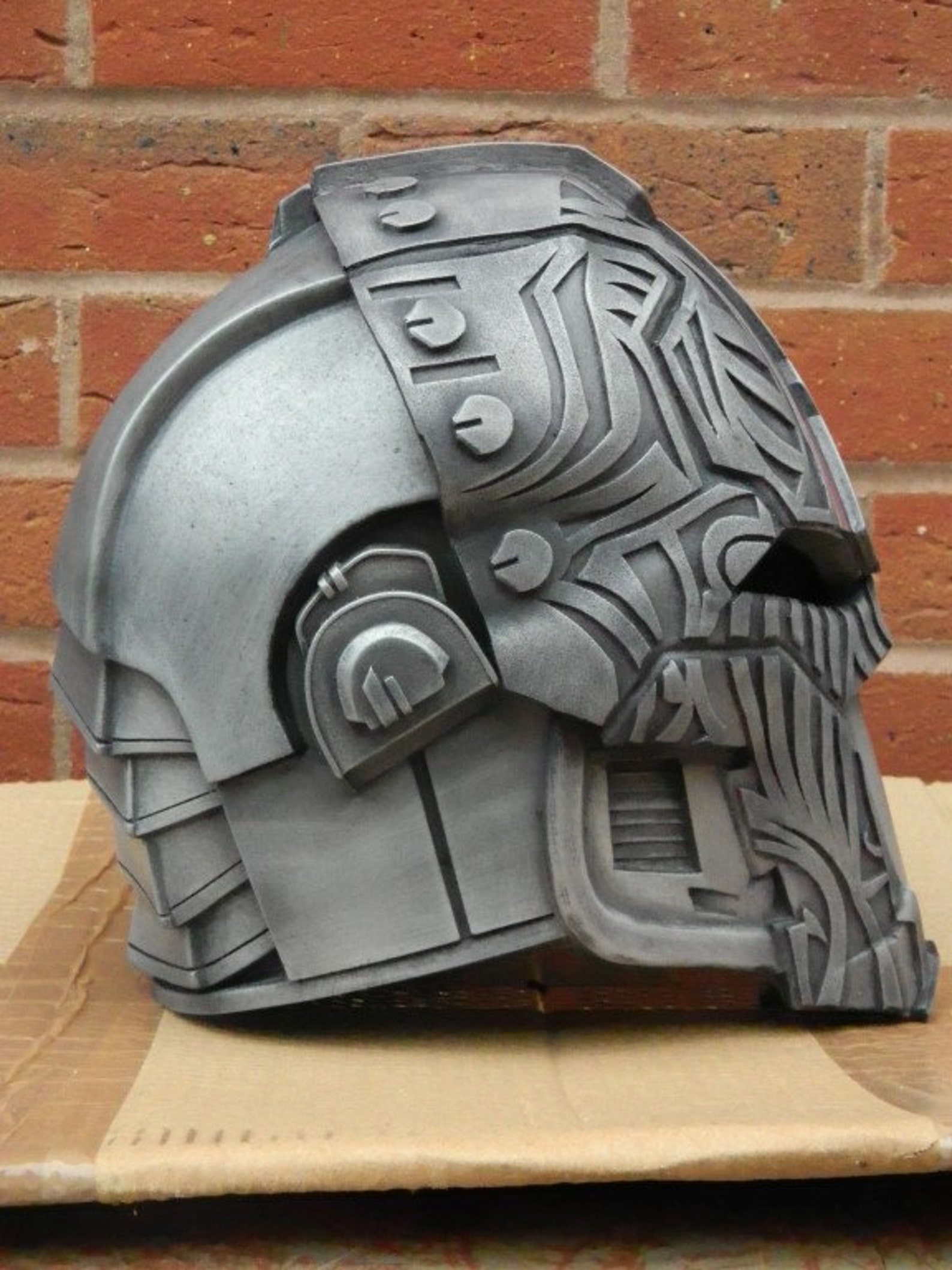 Sith Acolyte full Helmet Cold Cast Aluminium SWTOR | Etsy