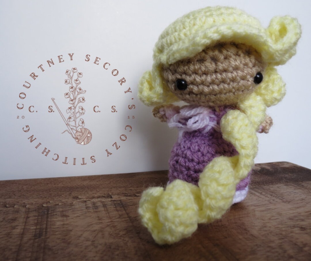 Princess Rapunzel- Crocheted - Etsy