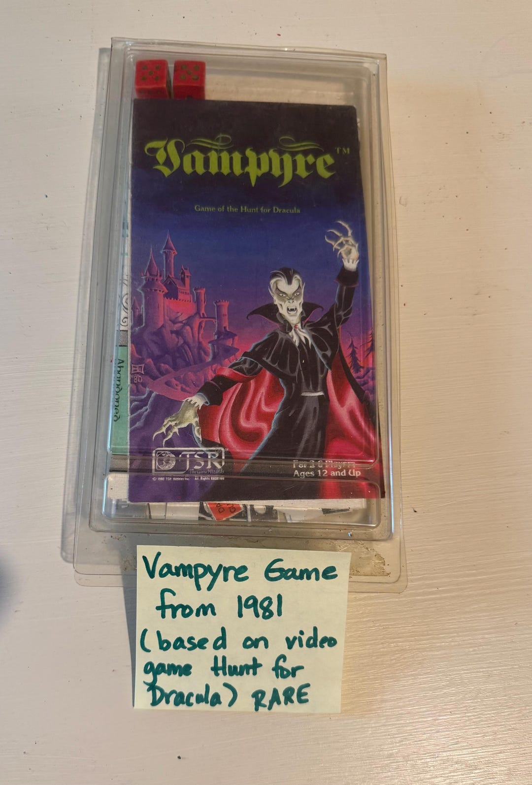 Vintage Vampyre Game From 80s - Etsy