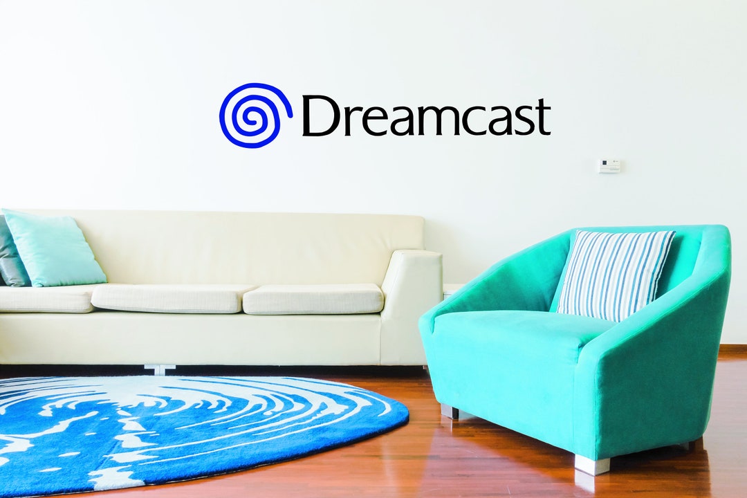Sega Dreamcast Wall Art Logo Sticker Decal - Etsy