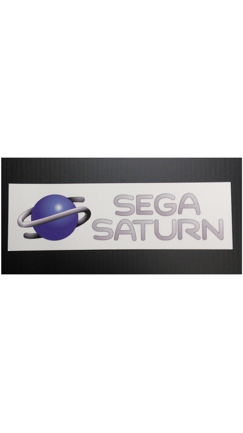 Sega Saturn Logo Sticker - Etsy